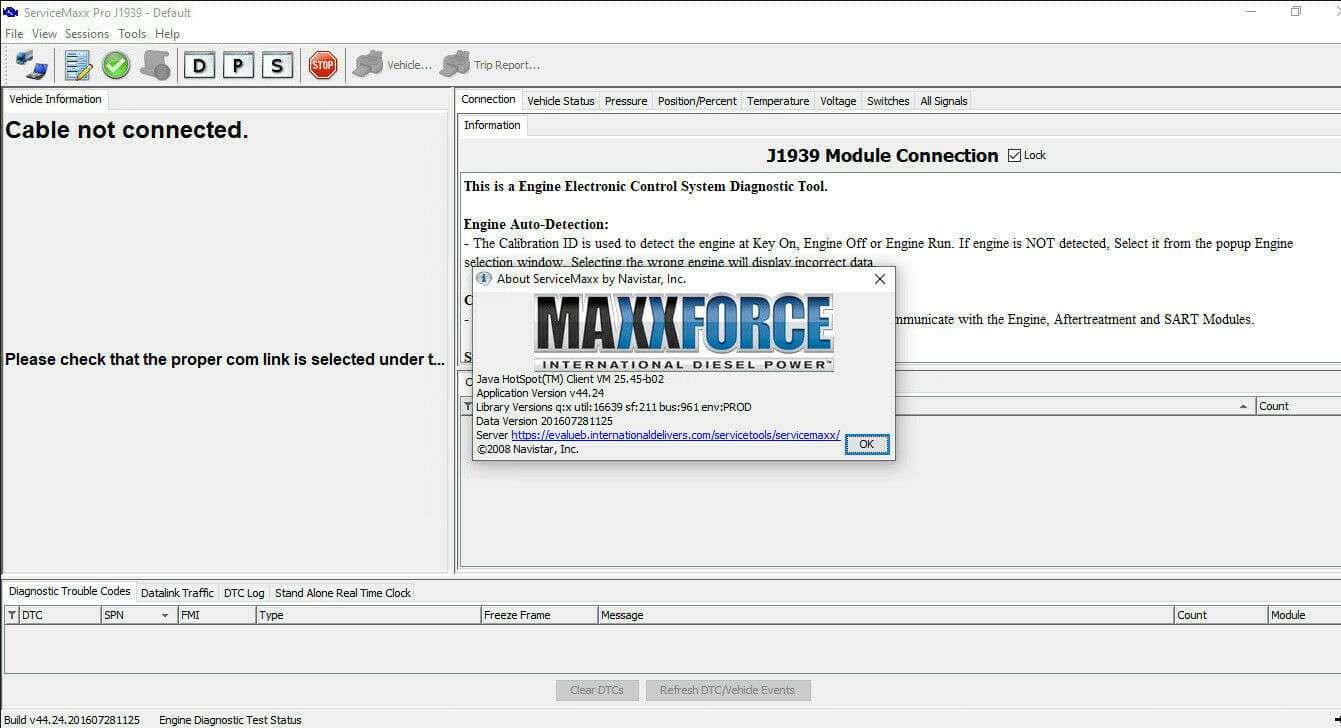 International ServiceMAXX Pro J1939-J1708 V44 diagnostic tool for ...