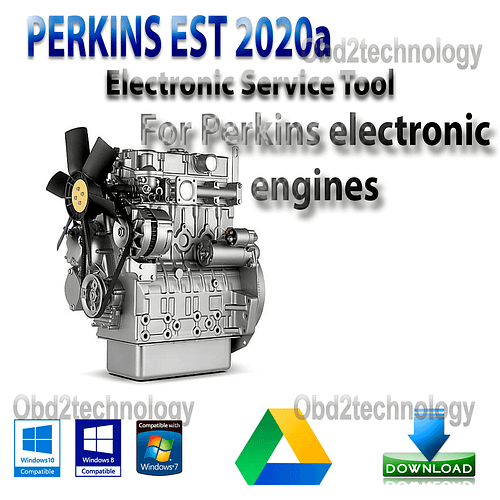 Perkins EST Electronic Service Tool Diagnostic Software Full Function ...