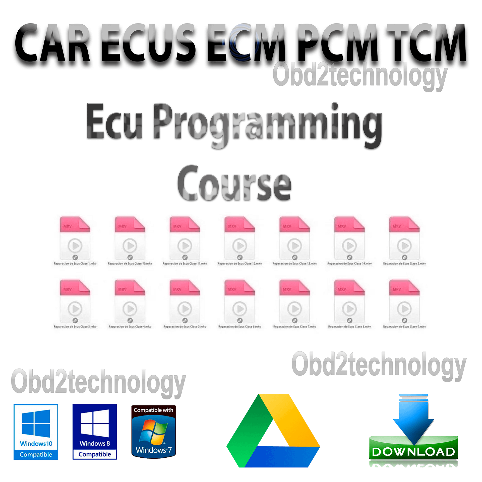 Car ECU Ecus Auto Repair Course Audio And Video Workshop Spanish ...