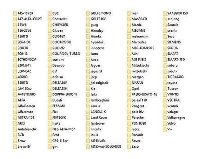 Ecu Tuning Remapping Files 100,000+ Database up to 2018 all cars ...