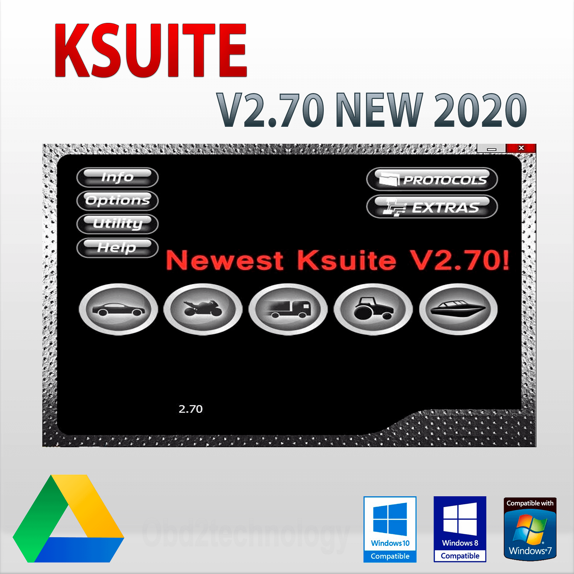 Ksuite V2.70 Nuevo software 2020 Para Kess Original para la ...