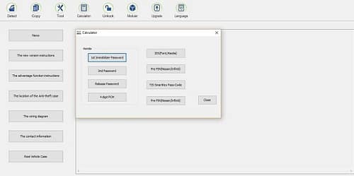 Ford and Mazda Outcode Incode Calculator Pin 2020 Version full of ...