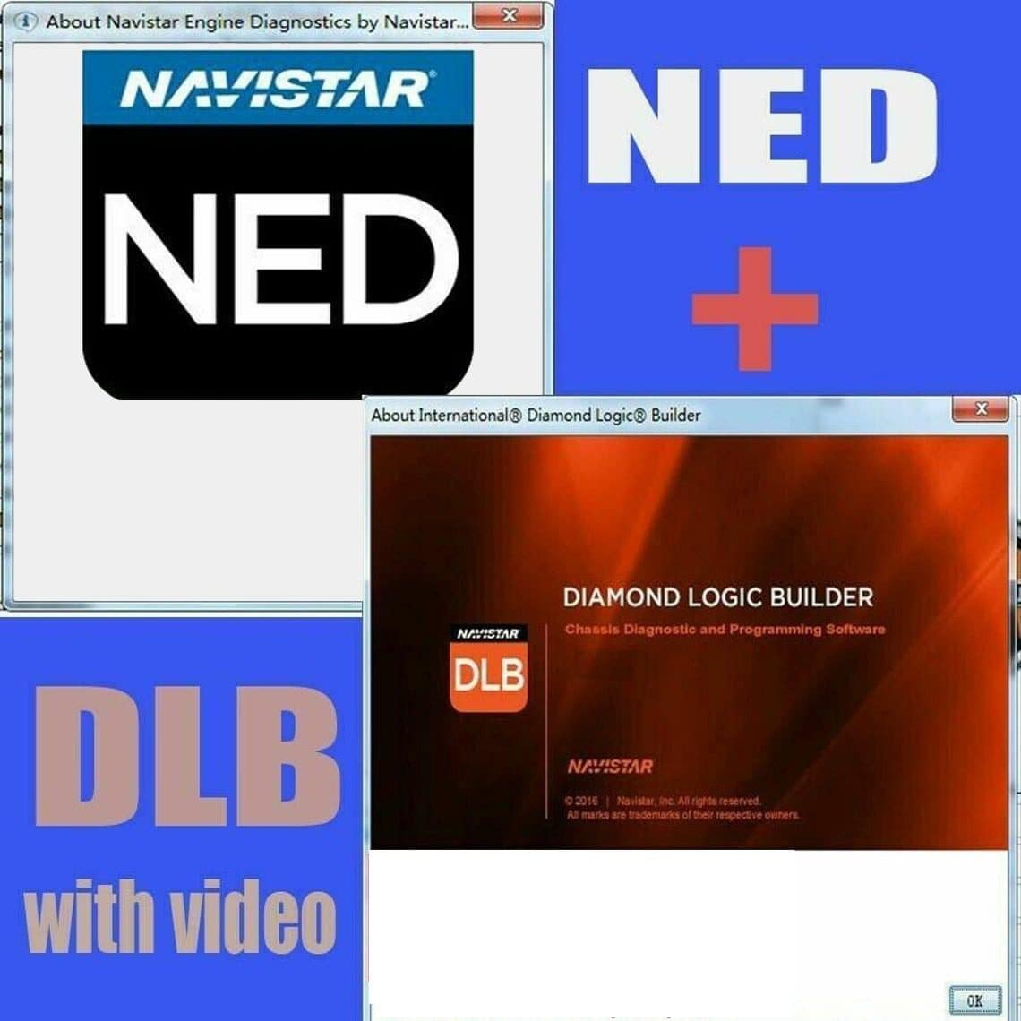 Diagnostic pack Scan trucks Navistar 2018+servicemax+Diamond Logic ...