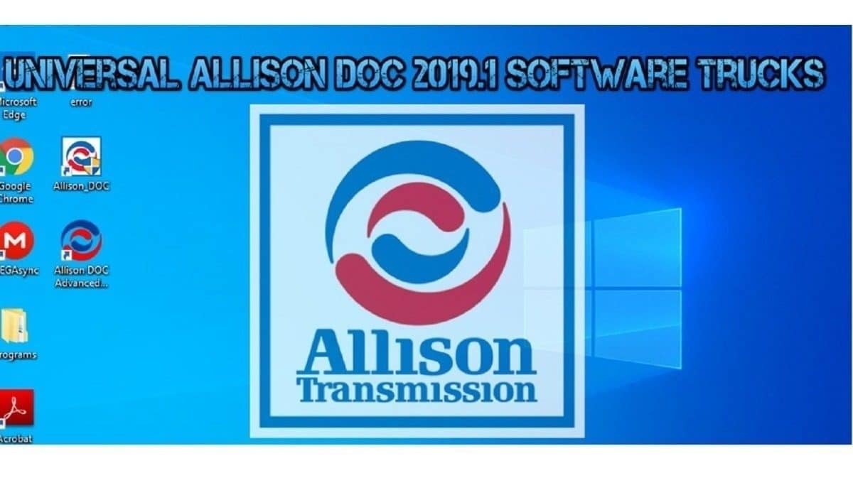 Allison Doc 2019 Transmissions diagnostic and information Software ...