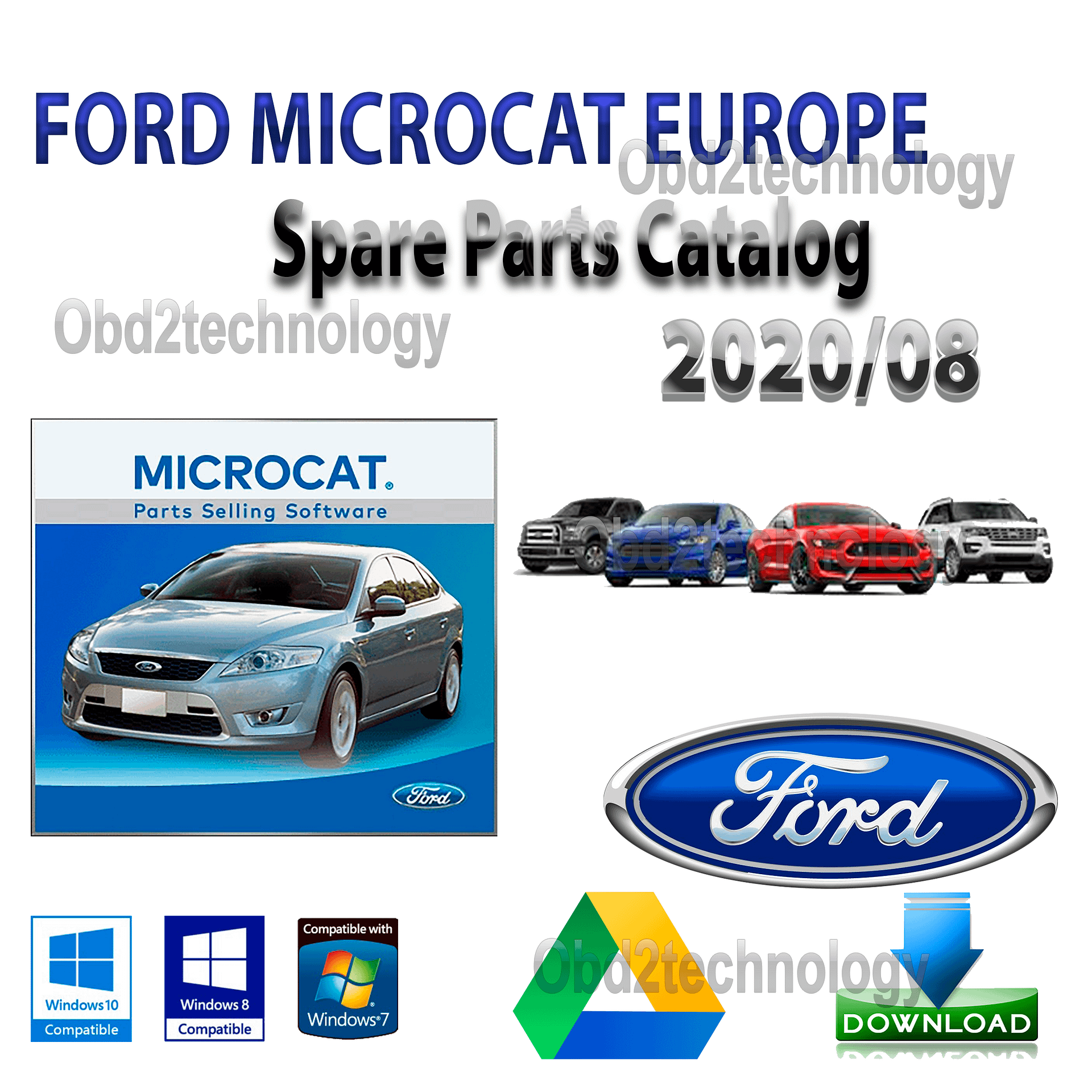 Ford microcat europe 2020.08 native install iso for windows - instant ...