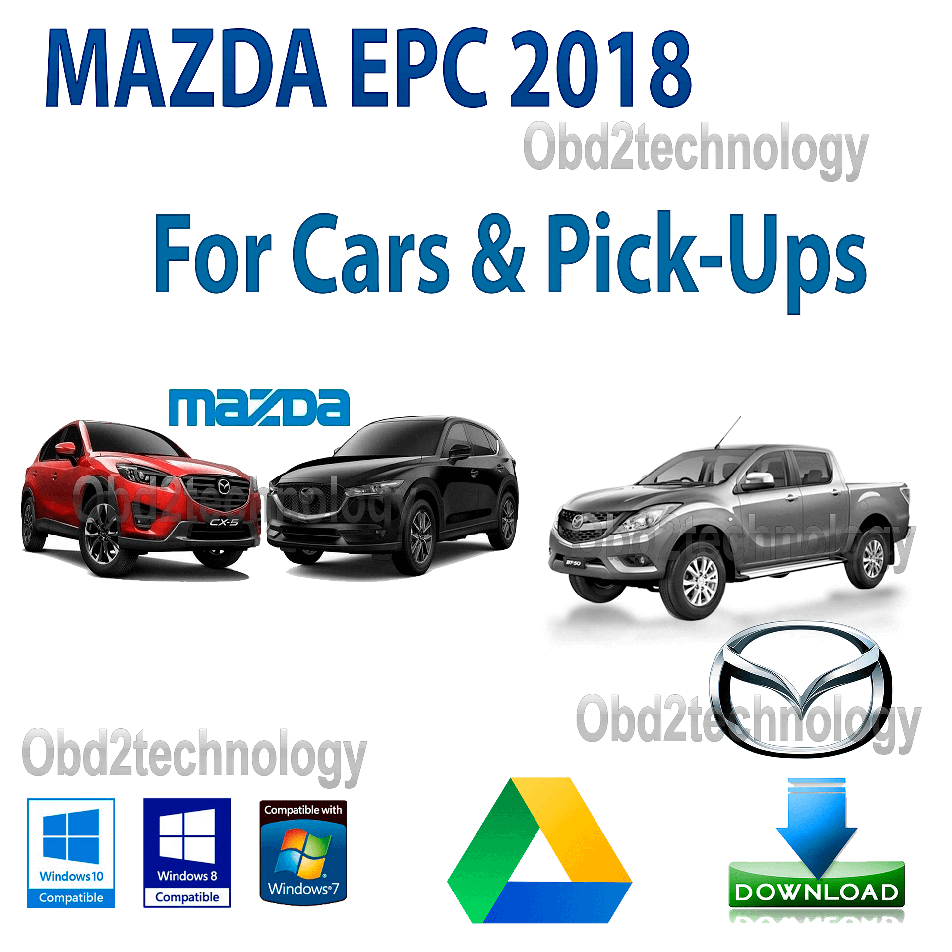 New Mazda Epc V2 2018 parts catalogue/workshop catalogue for windows ...